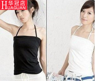 2026夏季薄款性感打底搭配抹胸背心大码女装裹胸挂脖吊带内搭百搭