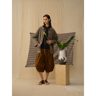 FAFAMOON 翻领单排扣外套 FFM26BCT001BN