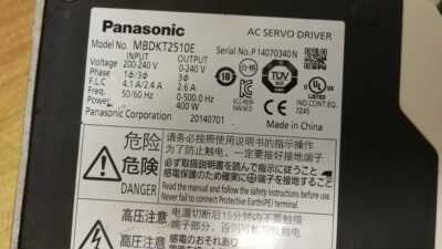 松下伺服驱动器 A5 400W MBDKT2510E 测试包好 成色好 原装拆机