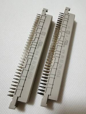 09032966850德国HARTING哈丁浩亭 96针3排96针直孔压接式欧式插座