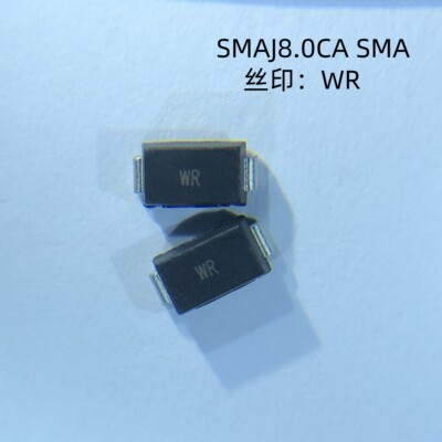 晶导SMAJ8.0CA丝印WR丝印WR