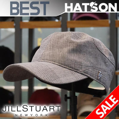 直邮~韩国代购 hatson正品帽子 JILL STUART 休闲平顶鸭舌棒球帽