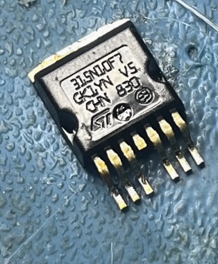 进口原字码 315N10F7 MOS管 贴片TO-263-6脚场效应管