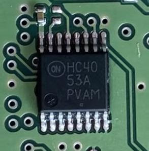 HC4053A 汽车电脑板密脚16脚位