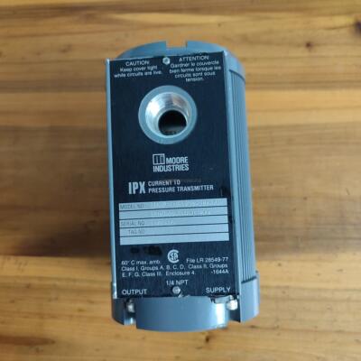 询价MOOREINDUST调压阀P