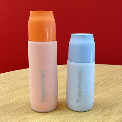 硅胶水杯套特百惠520ml370ml保温杯垫隔热水壶套玻璃防摔滑保护套