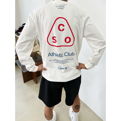 美式运动户外小领口长袖