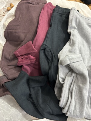 【超轻弹力加绒 有大码】出口日单BVD女士秋冬薄绒发热保暖裤打底