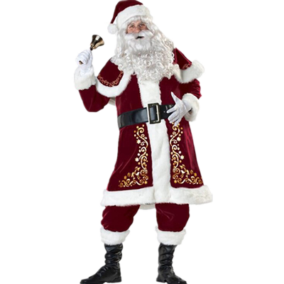 圣诞老人派对装扮大码衣服
