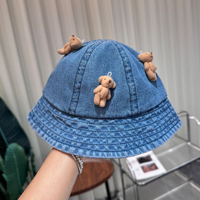 休闲童帽盆帽牛仔WinnieLee春秋
