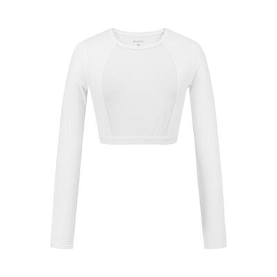 代购MALBON GOLF女士运动外套速干透气贴身保暖白色