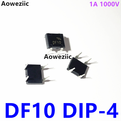 10个 DF10 DIP-4直插 DF10S SOP-4贴片 1A 1000V 桥式整流器 全新
