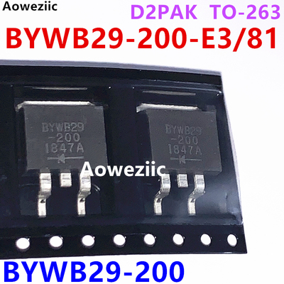 BYWB29-200-E3/81 BYWB29-200 D2PAK 超快恢复二极管 200V 8A