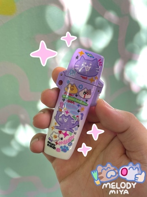 绿色火焰防风打火机melodymiya