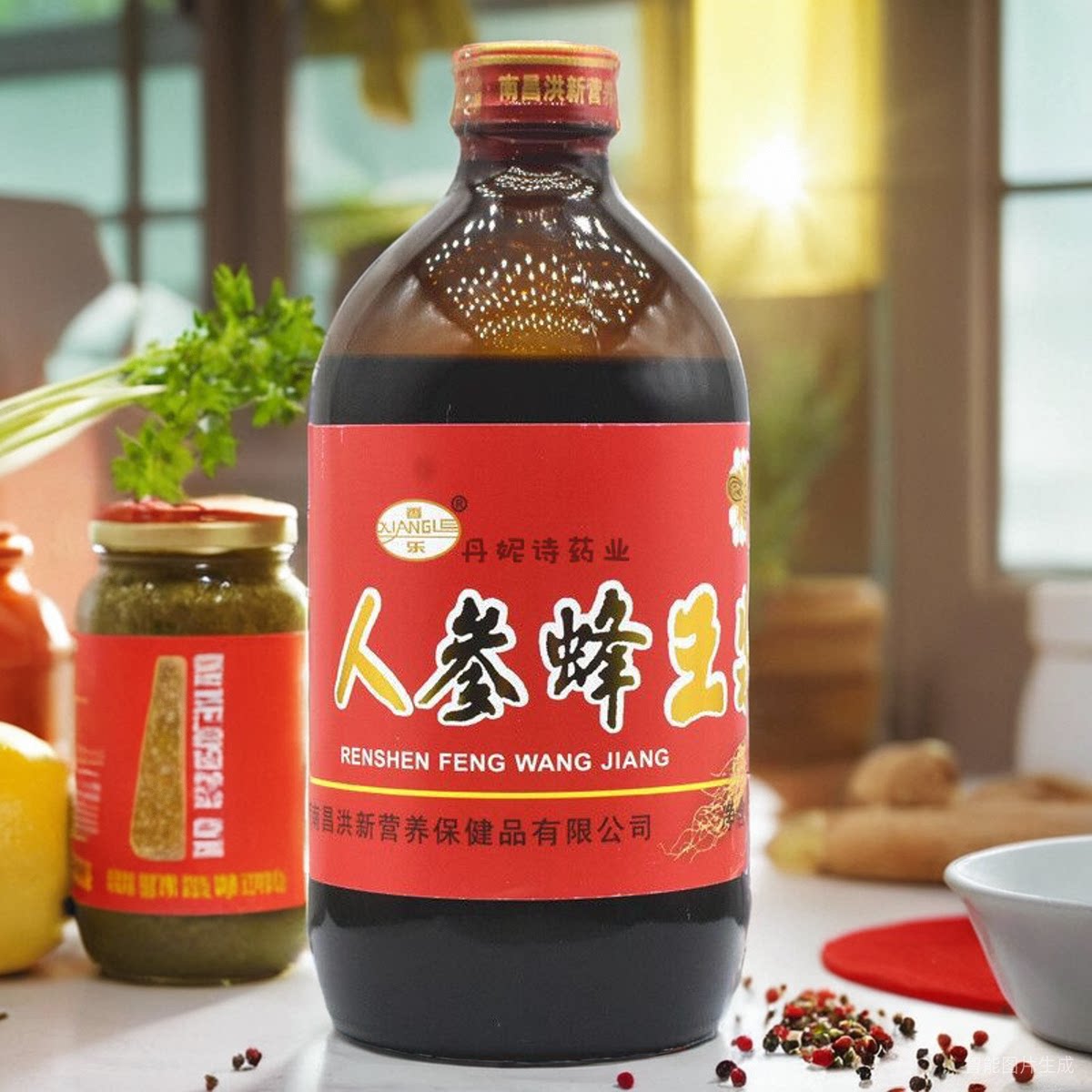 包邮人参蜂王浆口服液 营养品饮品