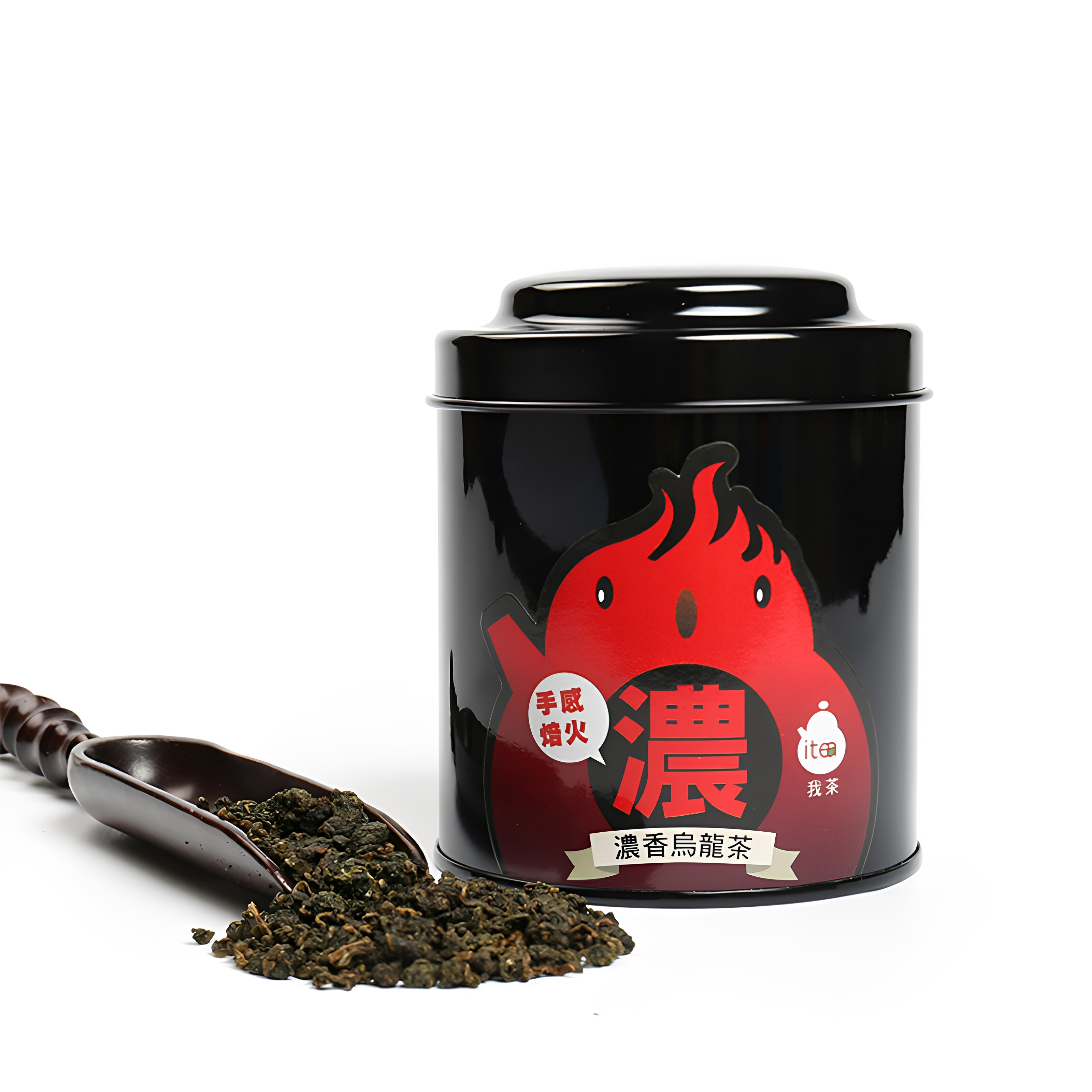 我茶iTea浓香黑乌龙茶75g罐装炭焙香春茶乌龙茶正宗台湾高山茶