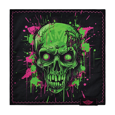 Oknife傲道 ohanks Z1 骷髅图案刀帕  擦拭EDC工具或刀具