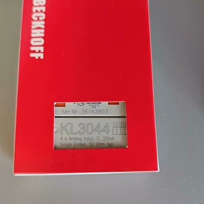 倍福KL3044模块，4路模拟量输入0-20mA，德国原装， ~议价