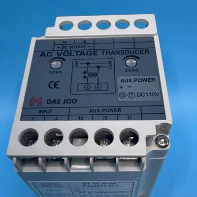 DAEJOO电压变送器 DT-1V-A1AF，输入AC 0-