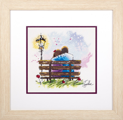 Panna L-1998 情侣 十字绣saga格式XSD重绘电子图纸源文件