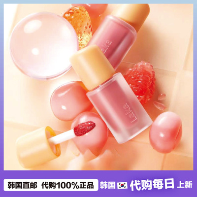 【韩国直邮】Laka水果珠光Frutti Glam保湿水润果汁光泽唇釉光泽