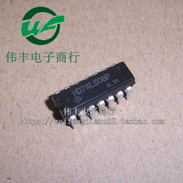 74HC08N SN74HC08N HD74LS08P DIP14脚 逻辑芯片 直插IC 全新进口