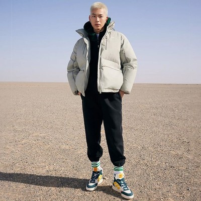 阿迪达斯三叶草男运动服连帽羽绒服外套GJ6739 HS7280 HS7279