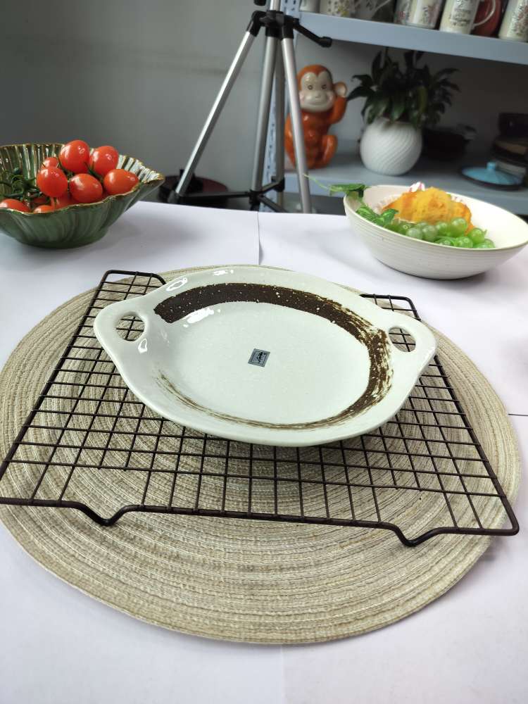 九英寸双耳盘