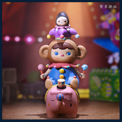 PUCKY精灵马戏团杂技宝宝手办