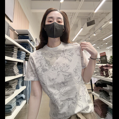 CalvinKlein女士圆领短袖T恤