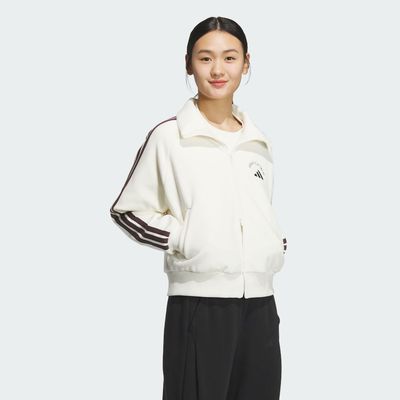 Adidas阿迪达斯女子立领夹克外套