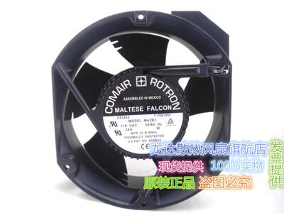 全新原装 COMAIR ROTRON MODEL MA2B3  115V 0.36A 17CM 170*150