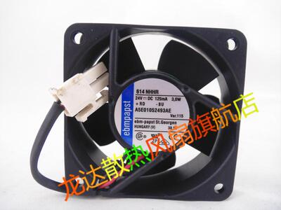 全新散热风扇 614NHHR A5E01052493AE 24V 125mA 3.0W驱动器风扇