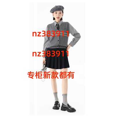 PAIPUER拍普儿2025冬款国内专柜正品马夹PD55050吊牌699