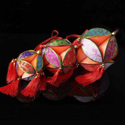 绣球舞蹈道具抛绣球三月三绣球纯手工击鼓传花舞民族特色2026新款