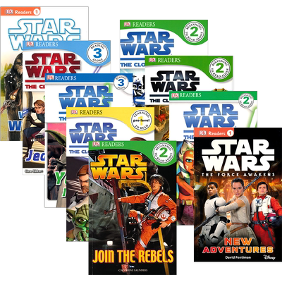 DK Readers Star Wars The Clone Wars  Pre-Ll - Level 3 DK分级读物星球大战系列 克隆人战争 儿童趣味读物 英文原版