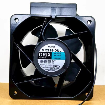 全新/ORIX MRS18-DUL AC200V AC230V 18090 18cm 70/77W 散热风扇