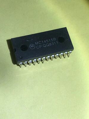 MC14515B DIP24  现货实拍 MC14515B 专业电子元器件一站式配单