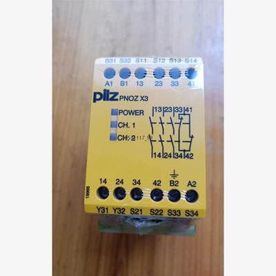 现货pilz皮尔兹安全继电器PNOZ X3 774318全新未拆议价
