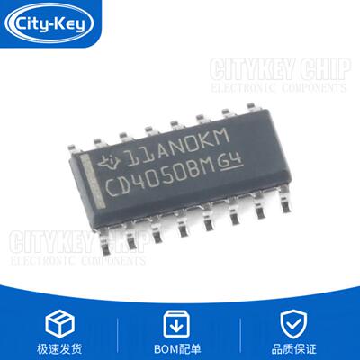 原装贴片CD4050BDRSOIC-16六