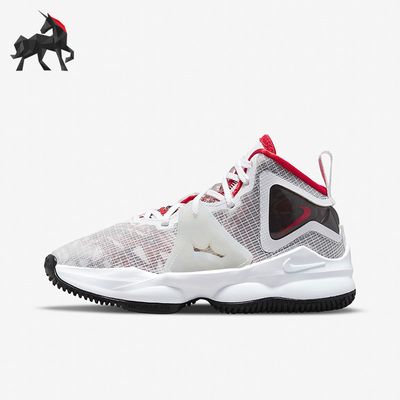 Nike/耐克正品LEBRON XIX儿童缓震透气篮球休闲运动鞋 DD0421-101