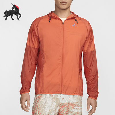 耐克男士连帽运动梭织防晒外套