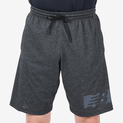 New Balance/NB正品夏季新款男子宽松透气直筒短裤AMS21073-BKH