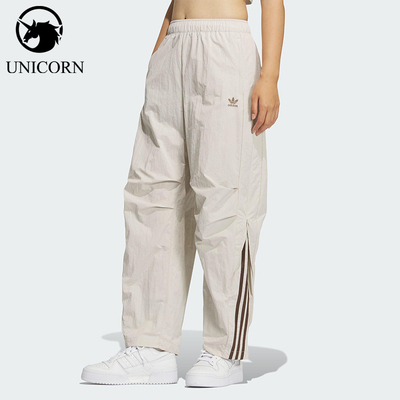 Adidas/阿迪达斯正品三叶草女士休闲日常梭织运动弯刀裤KS3325