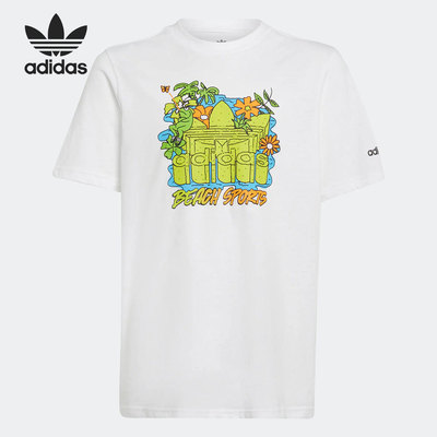 阿迪达斯正品大童运动T恤