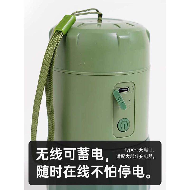 山约户外帐篷电动充气泵便携式充气泵自动充气帐篷多功能充气泵