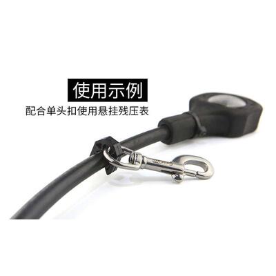 GearPro 新款潜水快卸管夹扣  备用二级头固定挂扣残压表悬挂配件