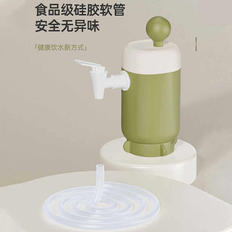 手动加压抽水器压水器吸水器抽水神器瓶装按压式桶装饮水机水桶用