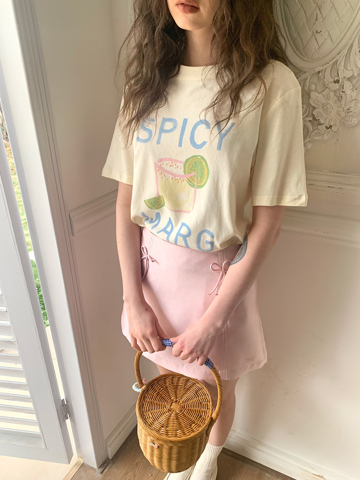 KERNEL COSMOS 23SS夏日艺术线条短袖T恤百搭宽松纯棉T恤_虎窝淘