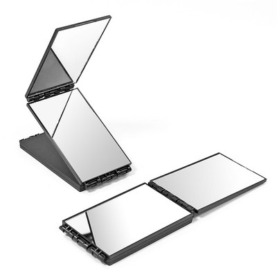 T镜子/折叠/四面A1pq808-镜子化妆镜折叠便携随身梳妆镜学生镜子